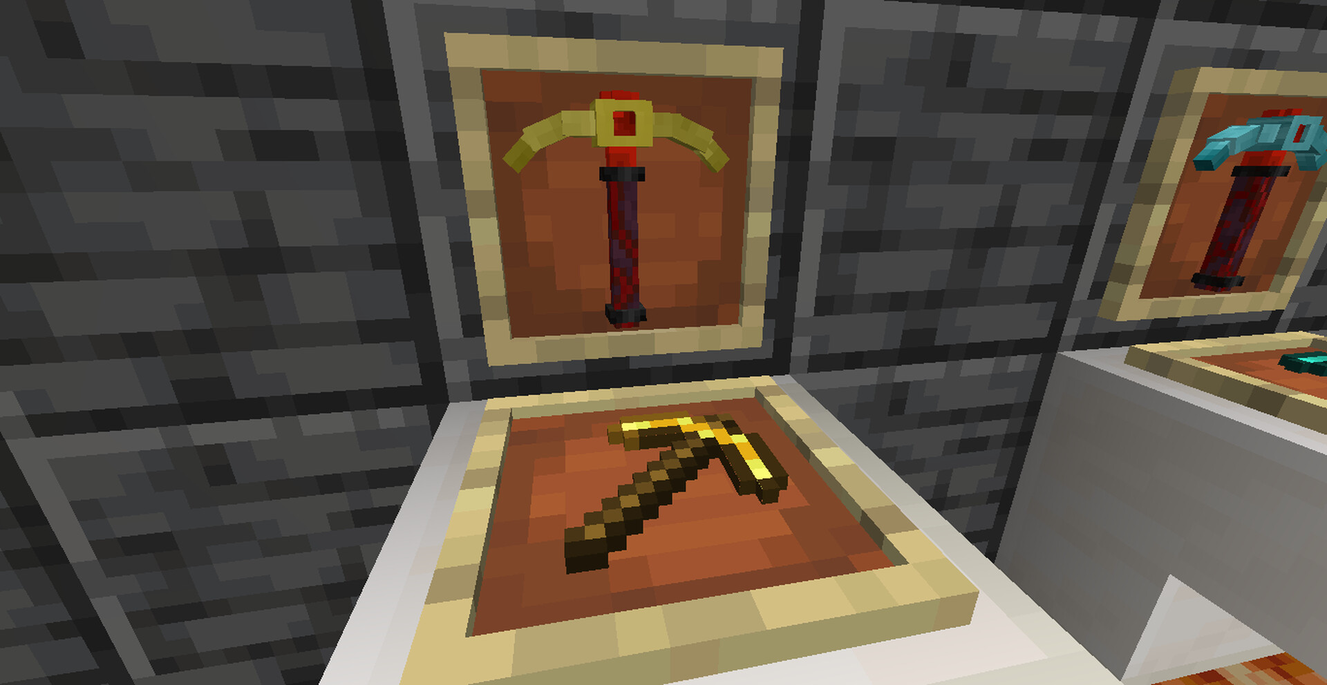 REDSTONE PICKAXES Minecraft Texture Pack