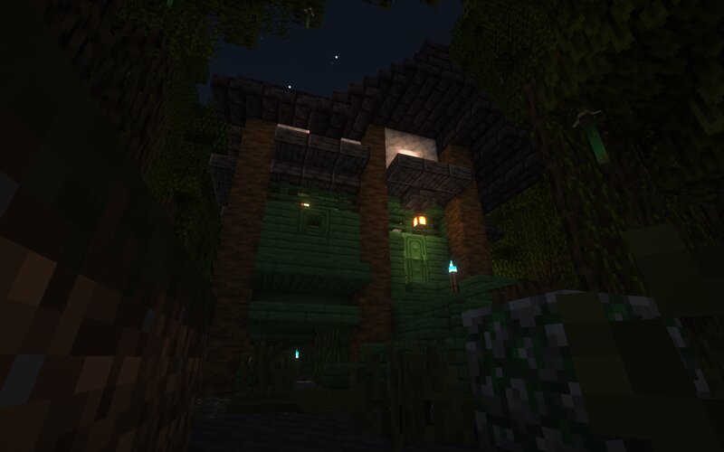 Green Mangrove Planks Minecraft Texture Pack