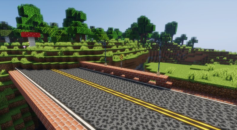 Derp's Road Set [CIT] Minecraft Texture Pack