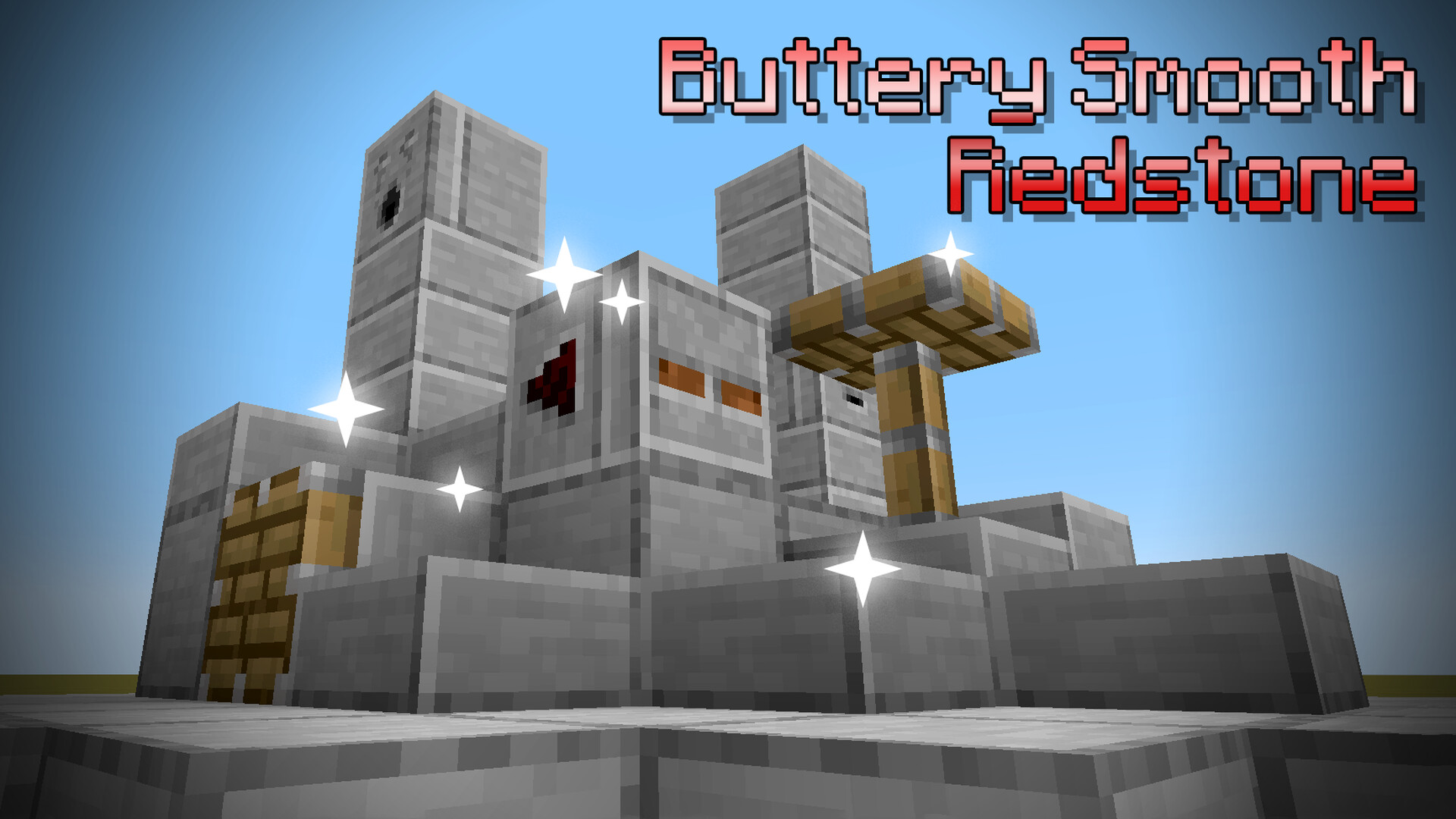 🌟New!🌟 Smooth Restone 2.0 Minecraft Texture Pack