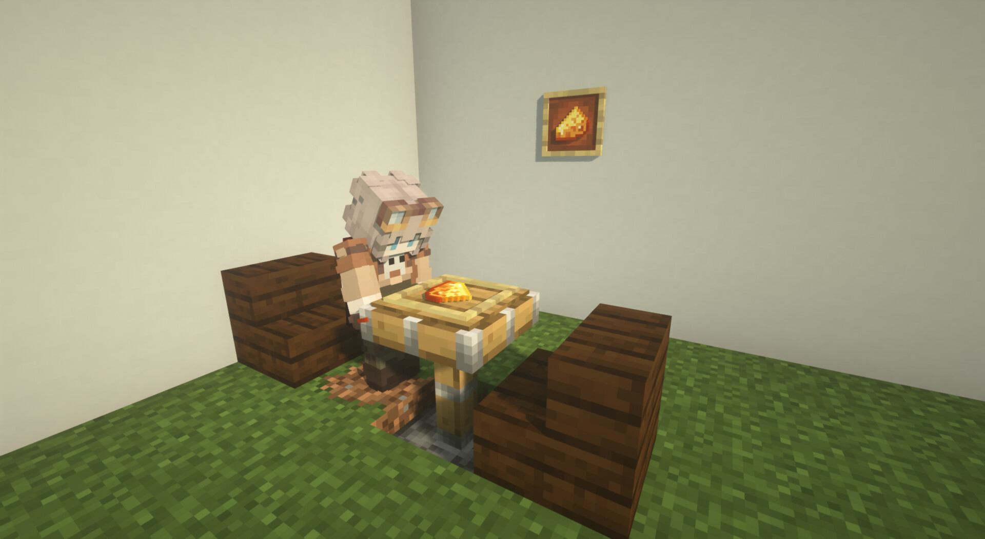 pumpkin pie to cheese Minecraft Texture Pack
