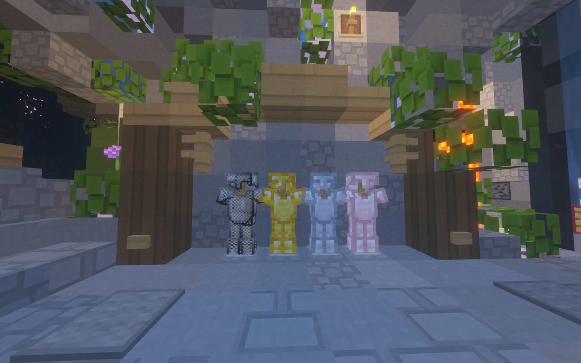 🍡🌸 Cute pink PVP texture pack 🌸🍡 Minecraft Texture Pack