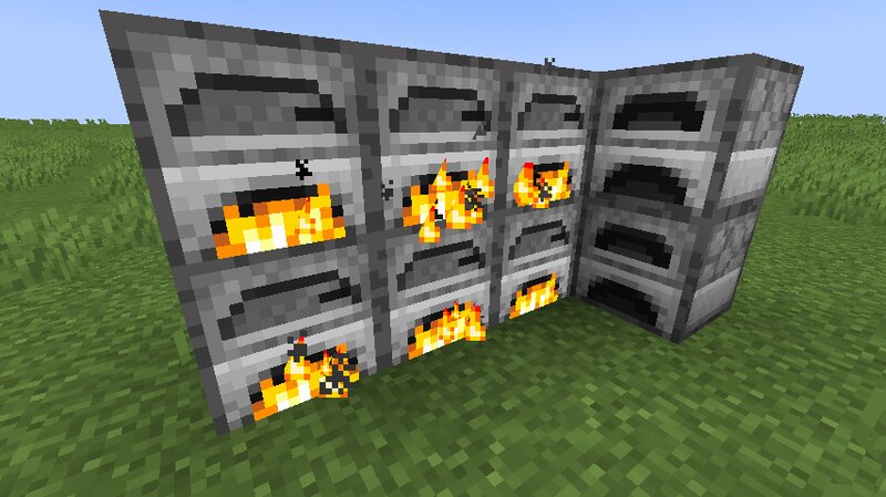 Closed Lit Furnace Minecraft Texture Pack