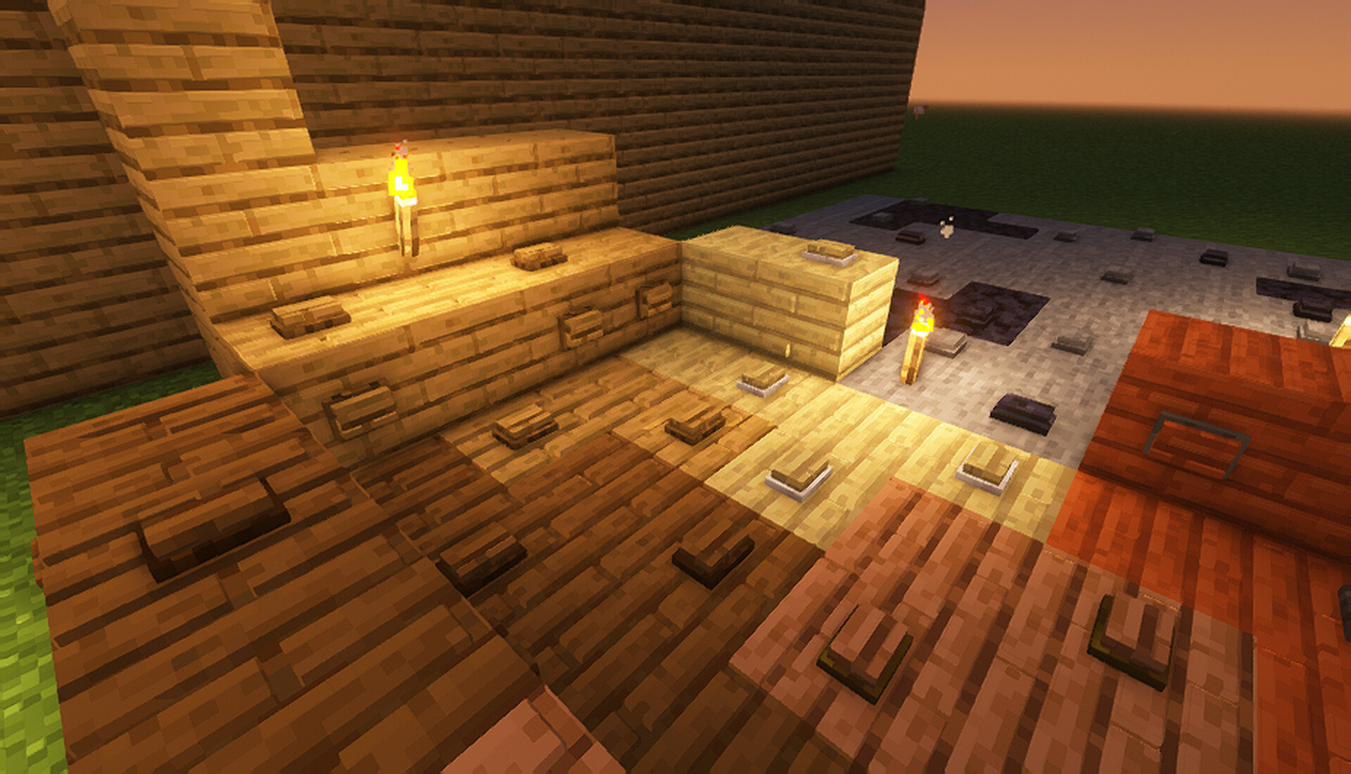 Less Boring Buttons - By Ridhwan056 Minecraft Texture Pack