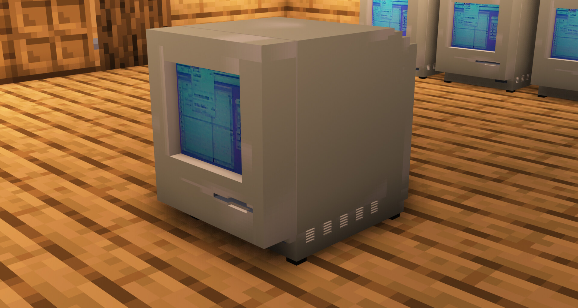 Animated macintosh Minecraft Texture Pack
