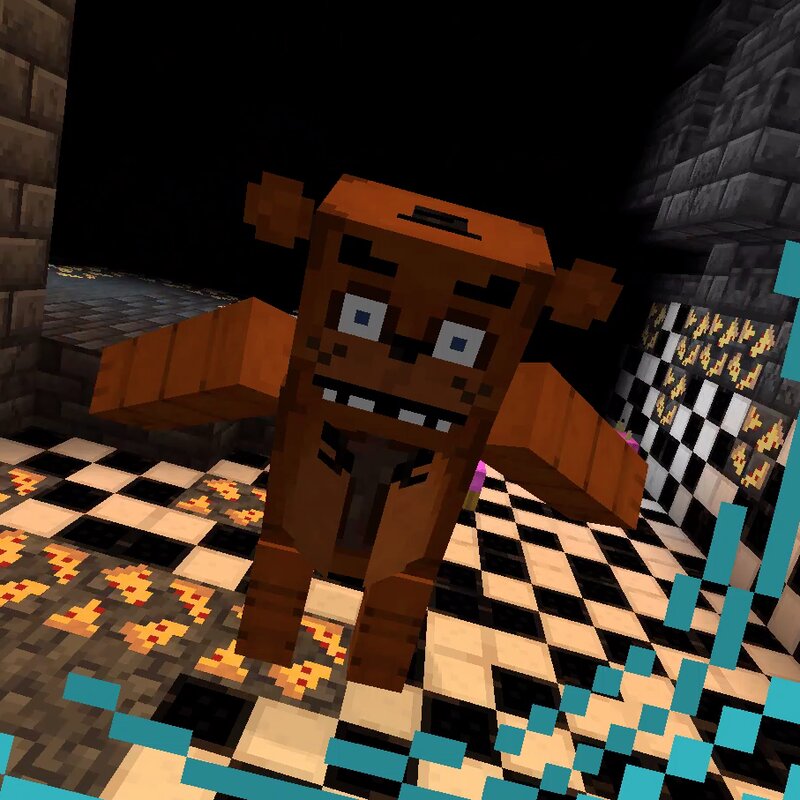 Freddy Fazbear Warden / FNaF Sculk Blocks (with Sound) Minecraft ...