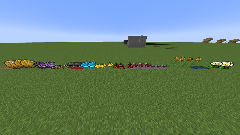 Plants VS. Zombies Plants Minecraft Texture Pack