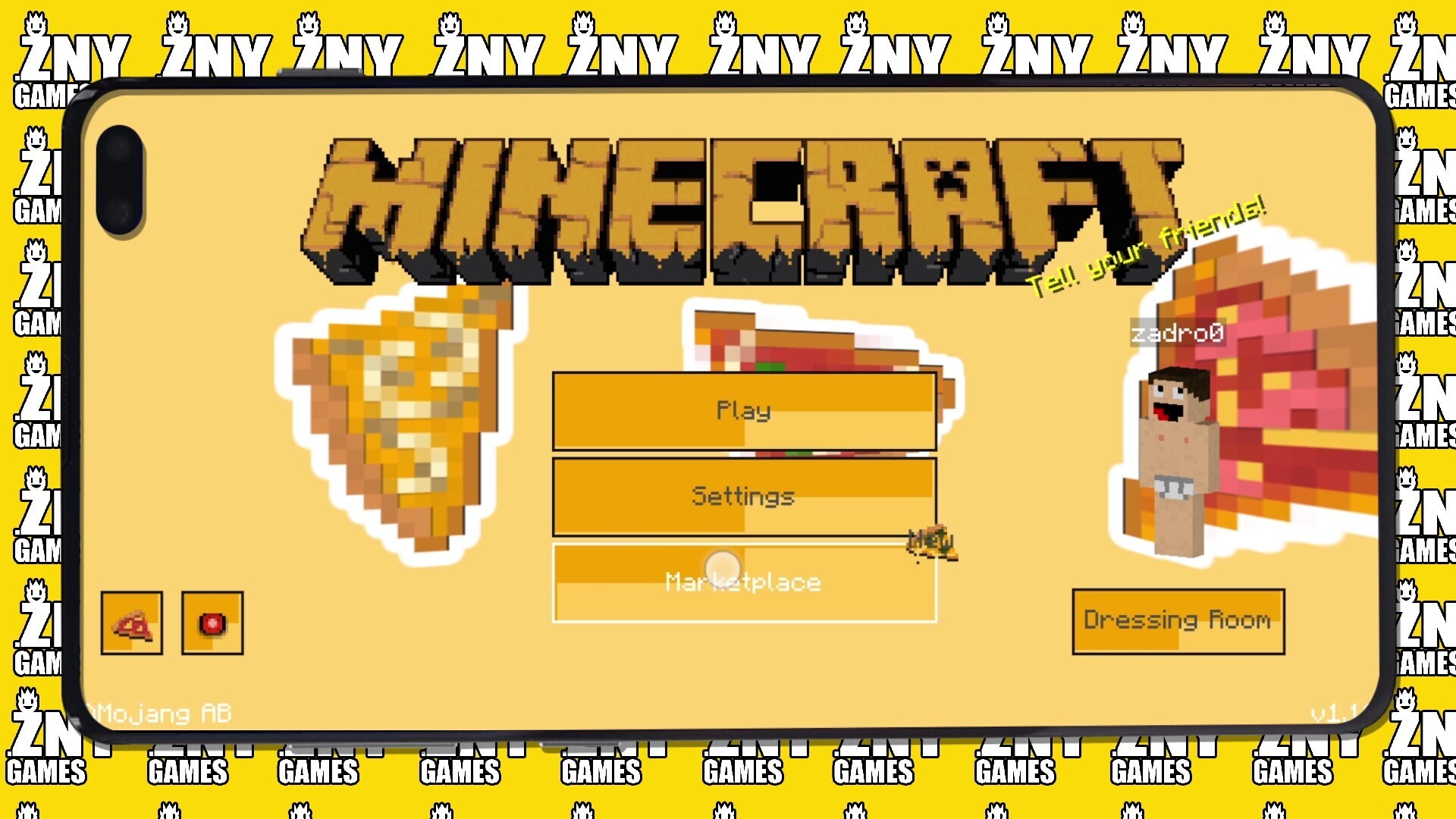 ONE PIZZA [WINDOWS & ANDROID] 🍕 Minecraft Texture Pack