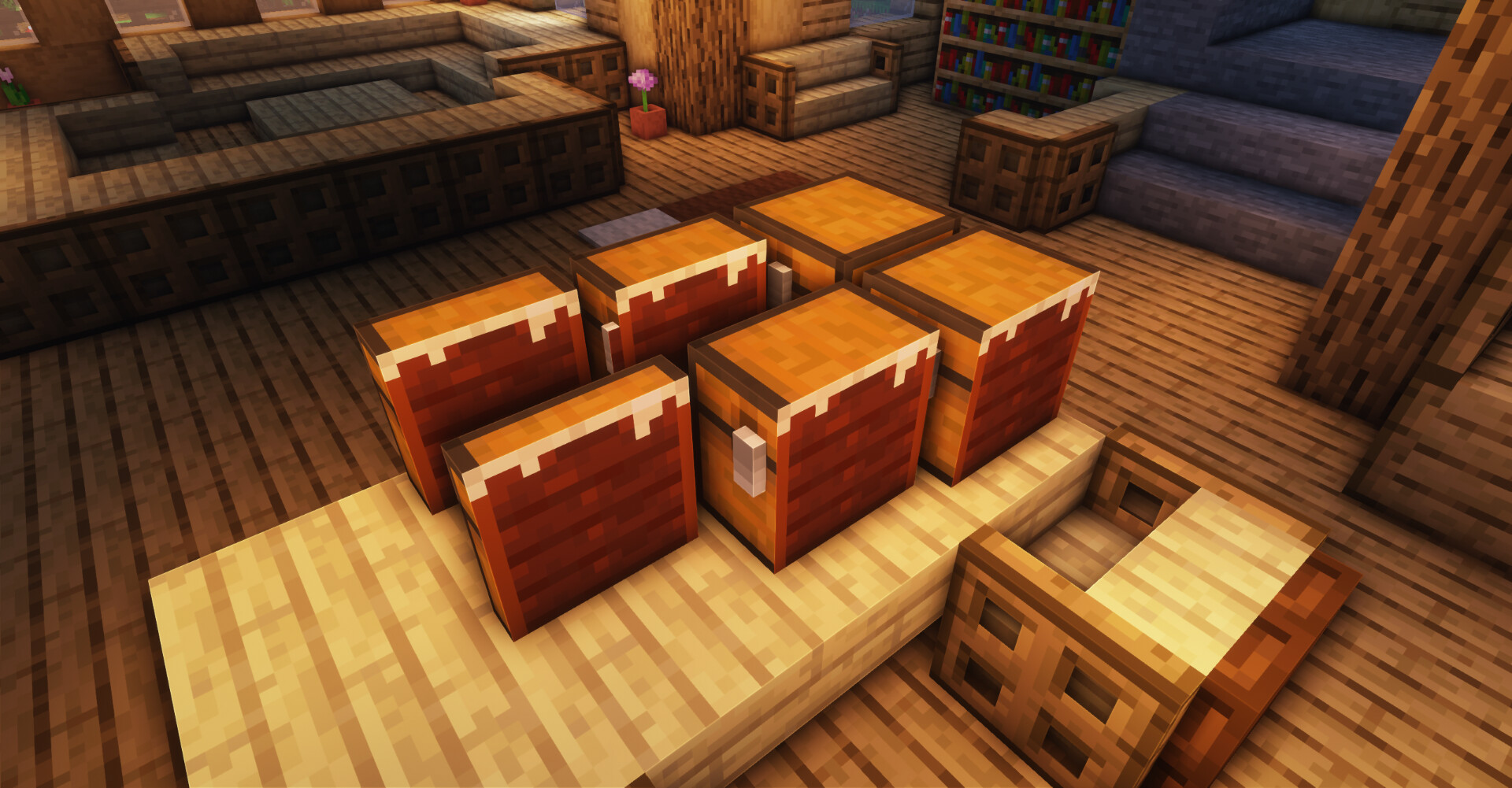 Chest Cakes !! [No optifine] Minecraft Texture Pack