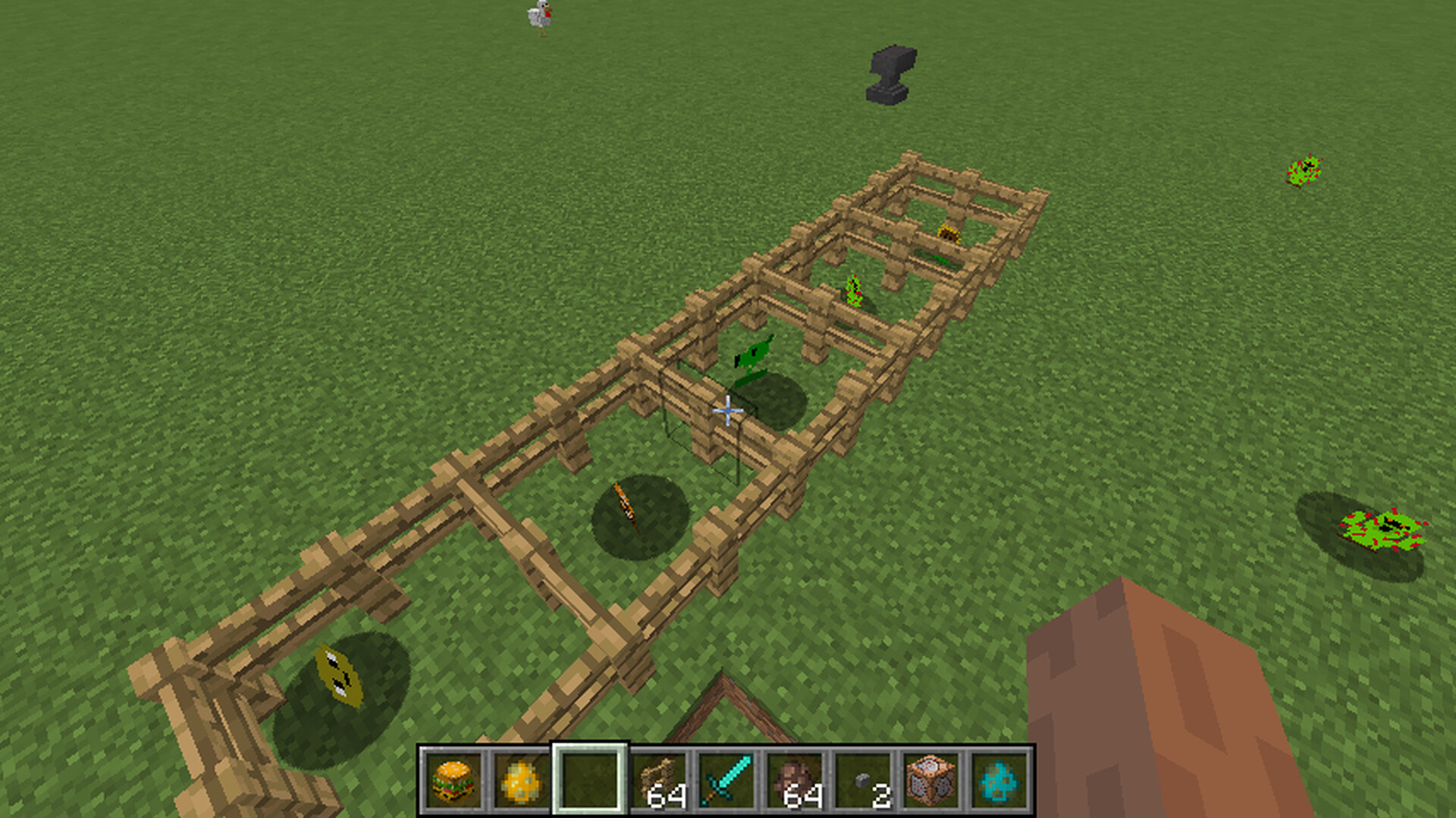 Plants Vs Zombies (Texture Pack) By. Ruzain Minecraft Texture Pack