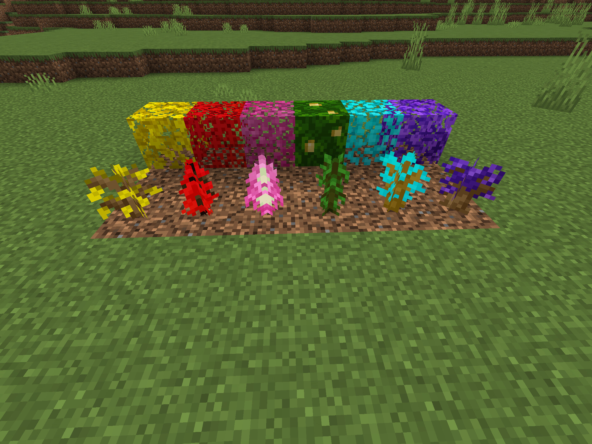 Colorful Leaves Minecraft Texture Pack