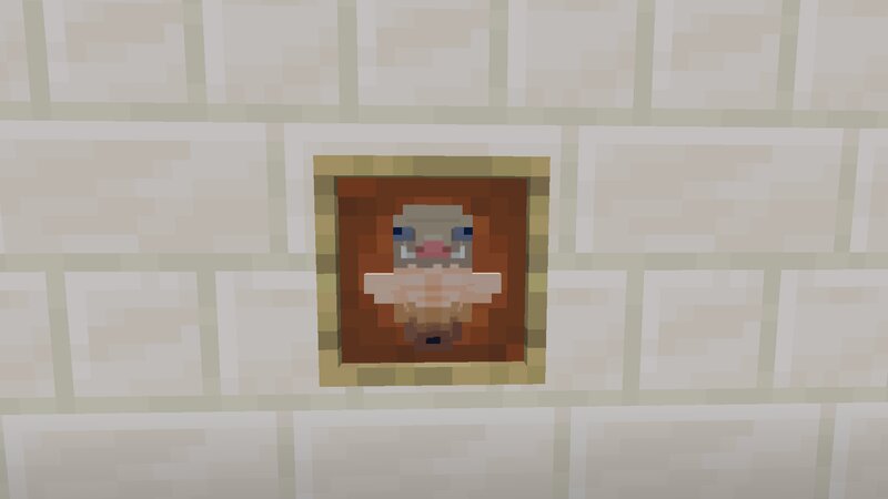 Inosuke Totem Minecraft Texture Pack