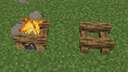Ashless Campfire Minecraft Texture Pack