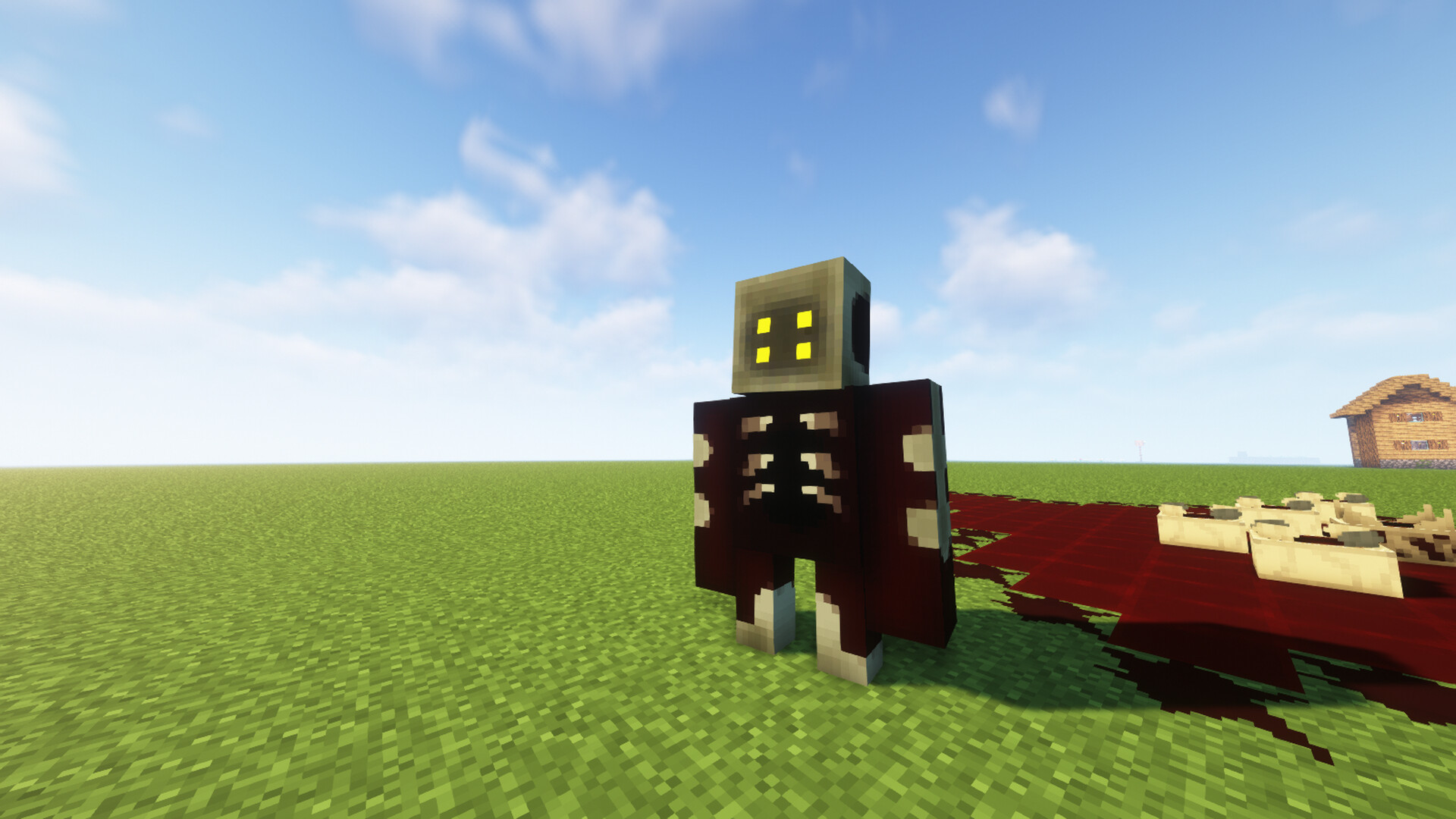 Meat Sculk Minecraft Texture Pack