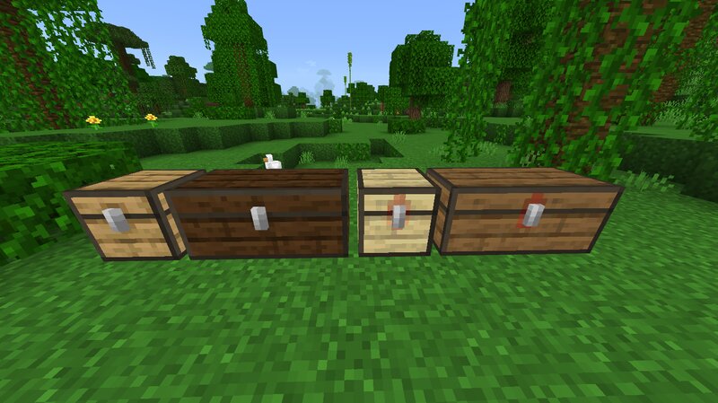 Varied Chests | Bedrock Tweaks Minecraft Texture Pack