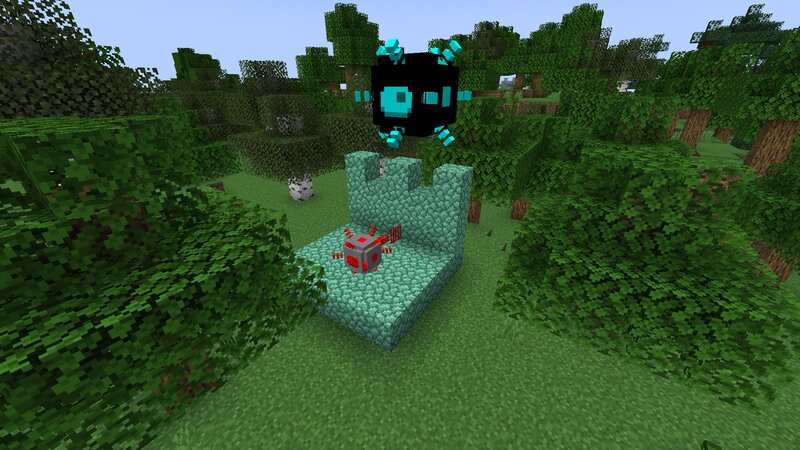 Redstone Guardians (Elder Guardian Included!) Minecraft Texture Pack