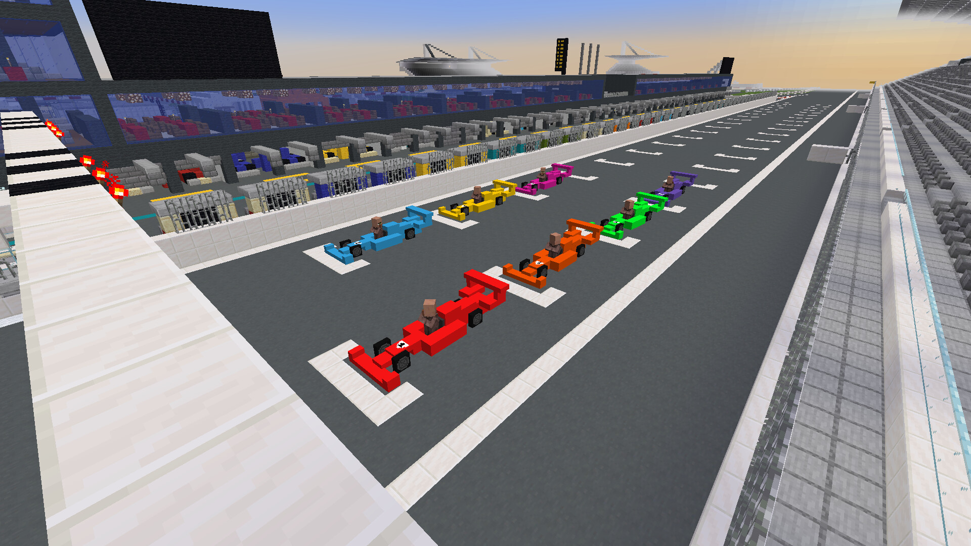 Formula 1 Race Cars (1.19 update) Minecraft Texture Pack