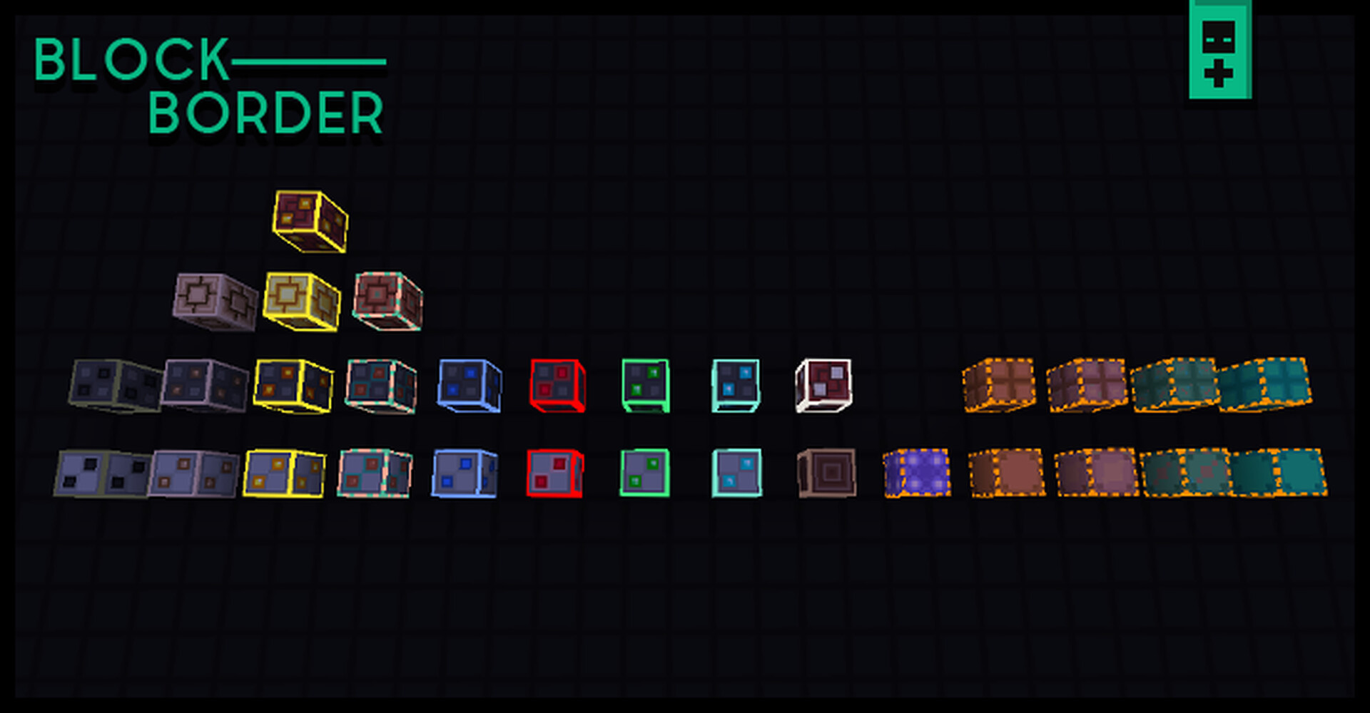 Block Border [Optifine Overlay] Minecraft Texture Pack