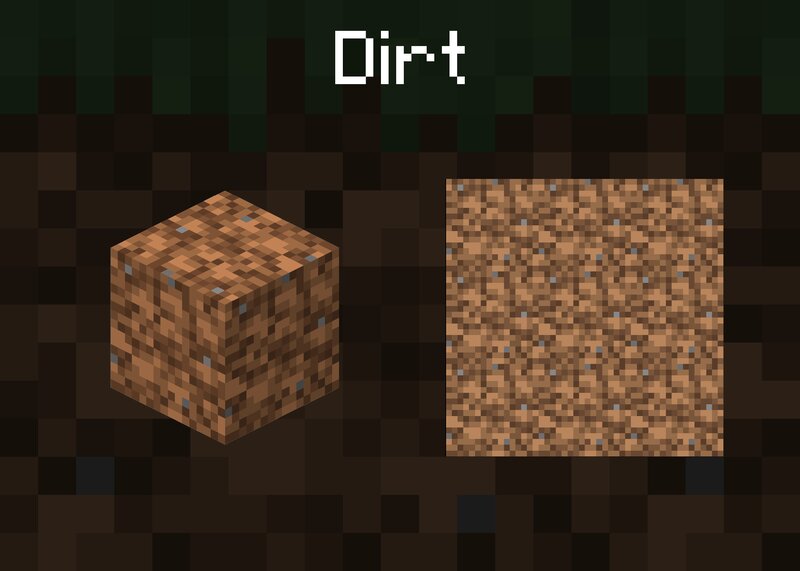 Dirtier Dirts Minecraft Texture Pack