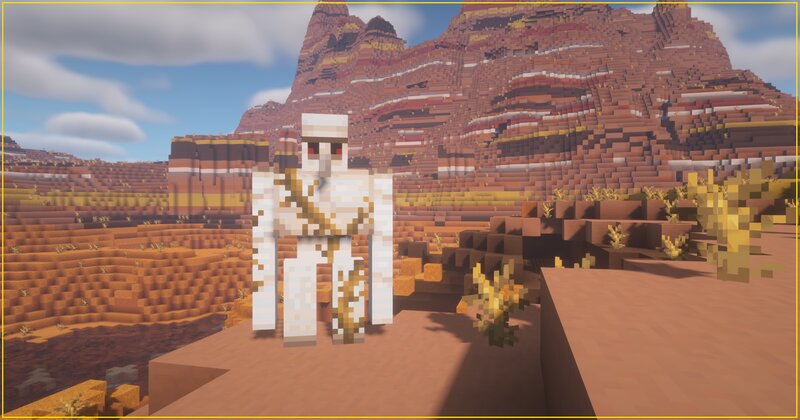 Flower Golems Minecraft Texture Pack