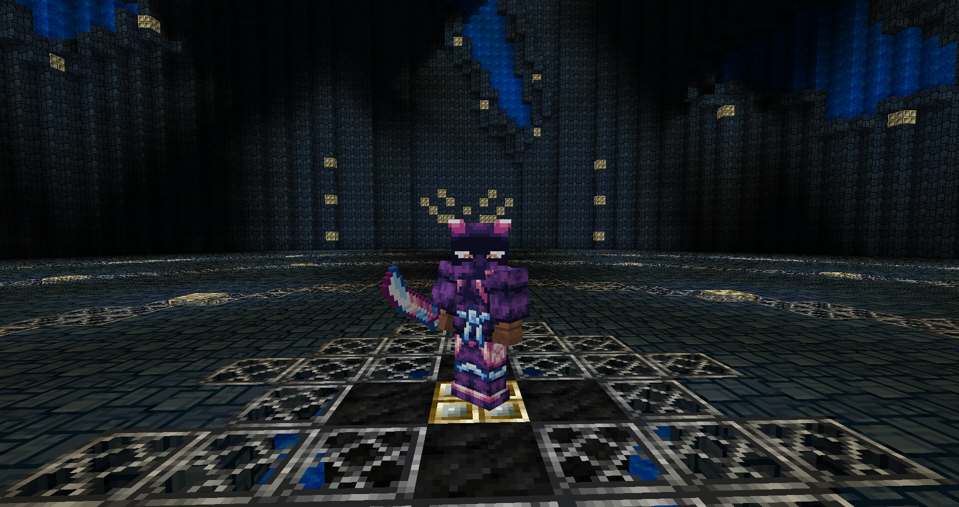 Crystal ninja armor set Minecraft Texture Pack
