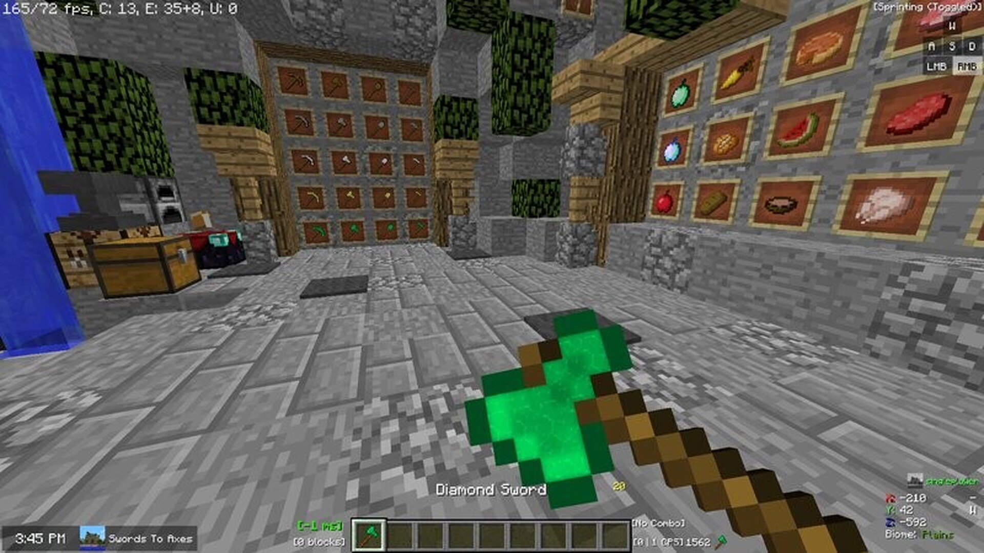 Swords to Axes Overlay ⚠️EXTREMELY CURSED⚠️ [Pack Dump] Minecraft ...