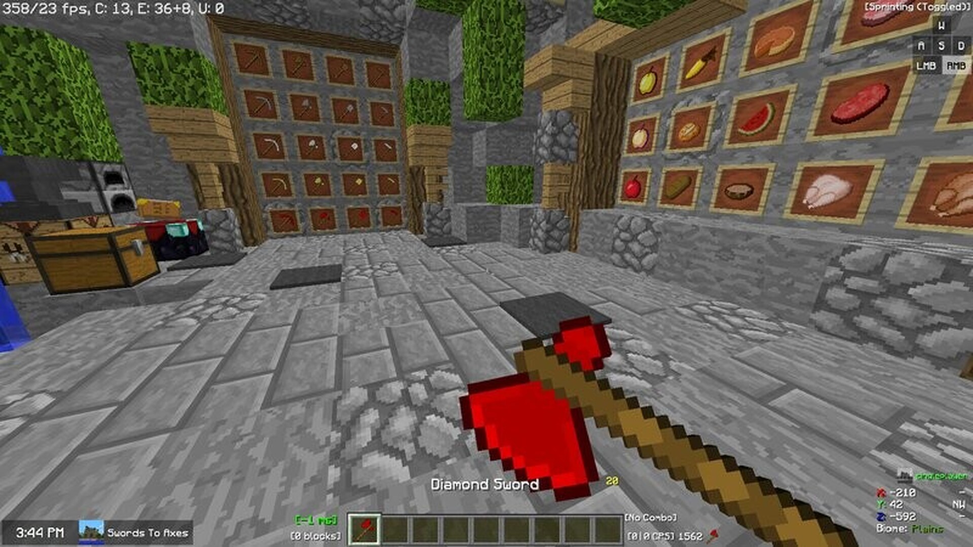 Swords to Axes Overlay ⚠️EXTREMELY CURSED⚠️ [Pack Dump] Minecraft ...