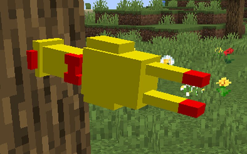 Tridents to Rubber Chickens Minecraft Texture Pack