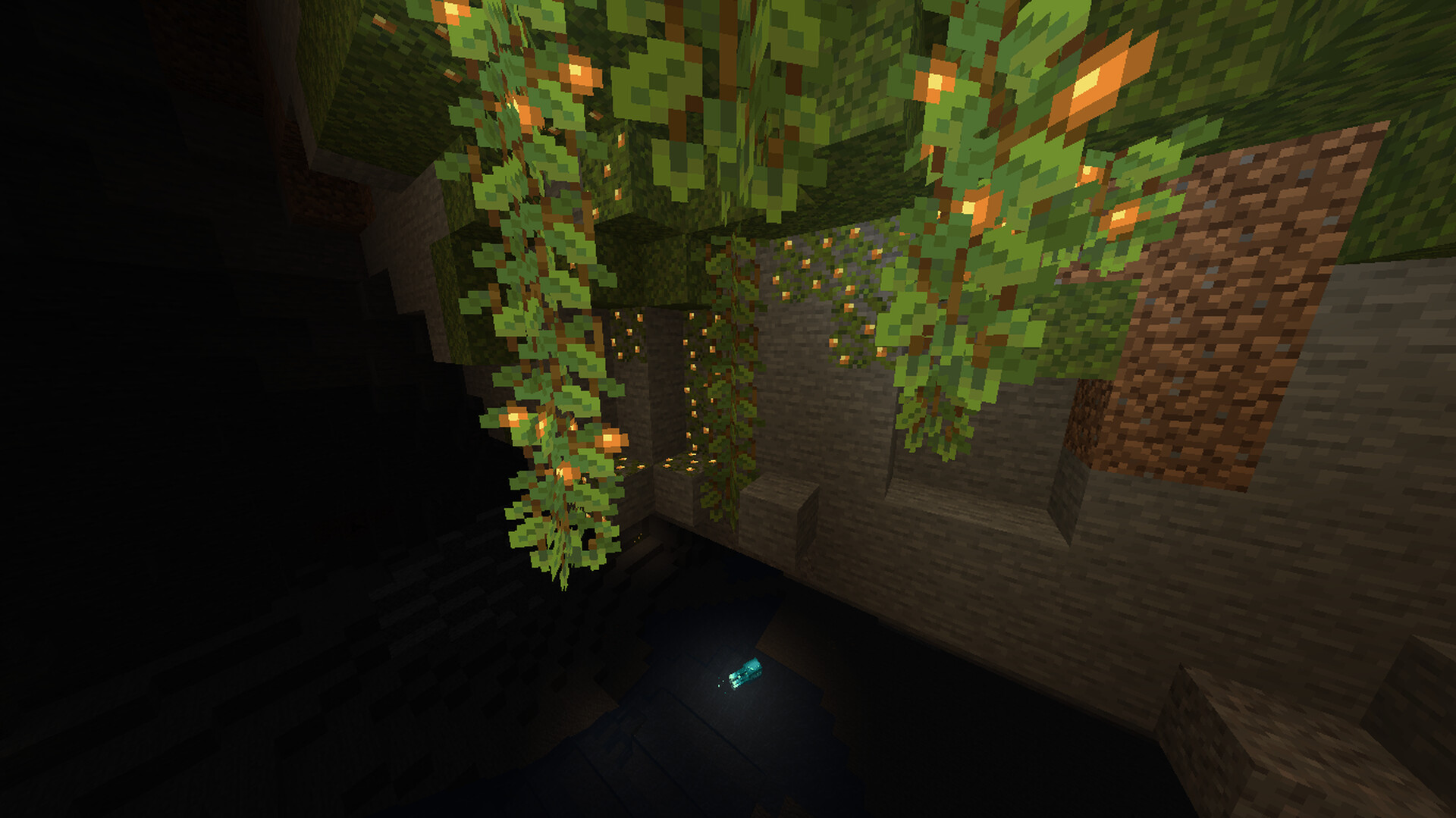 Torrezx-Glow lichen lush cave Minecraft Texture Pack