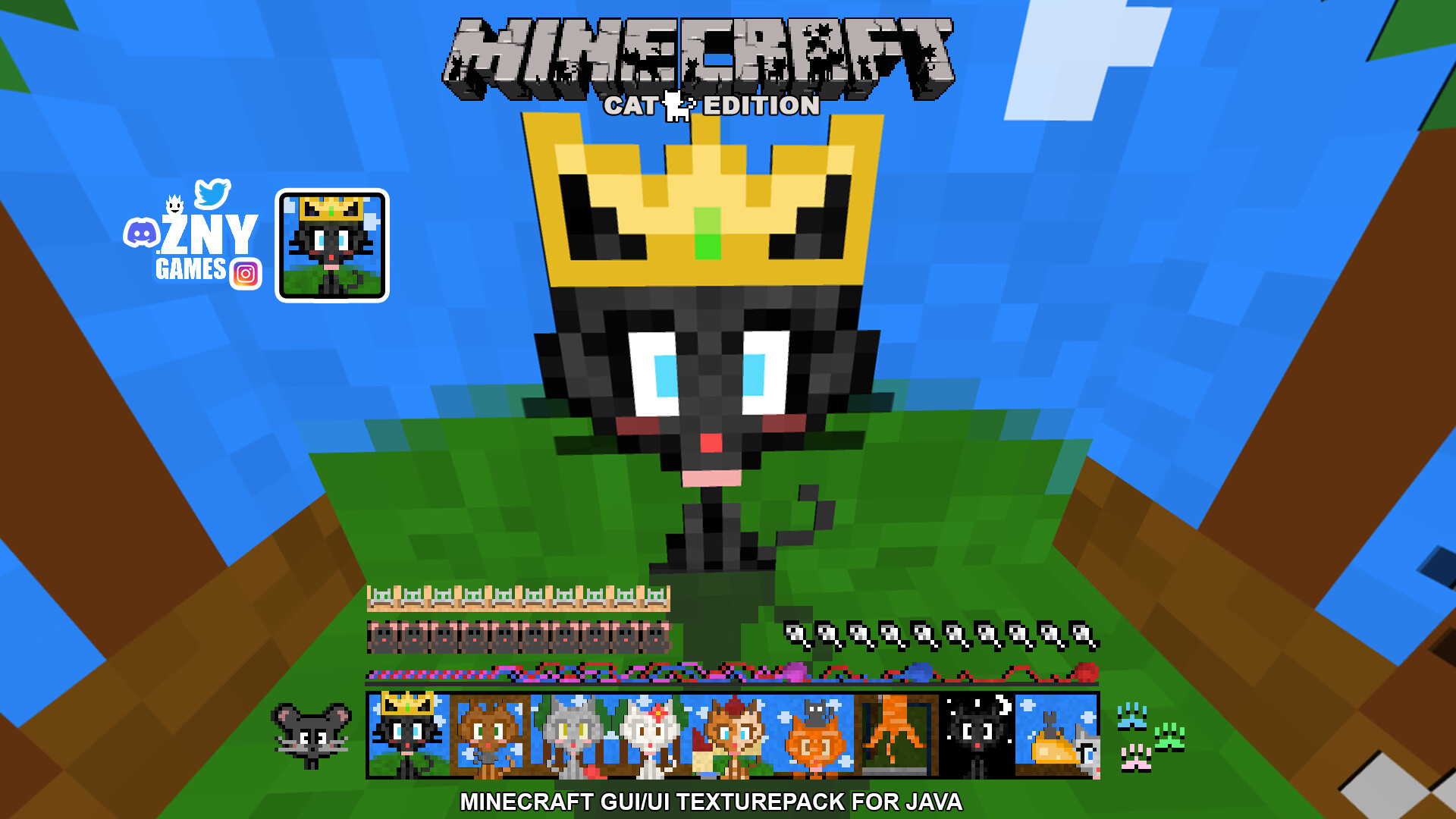 MEOW MEOW [JAVA] 😸 Minecraft Texture Pack