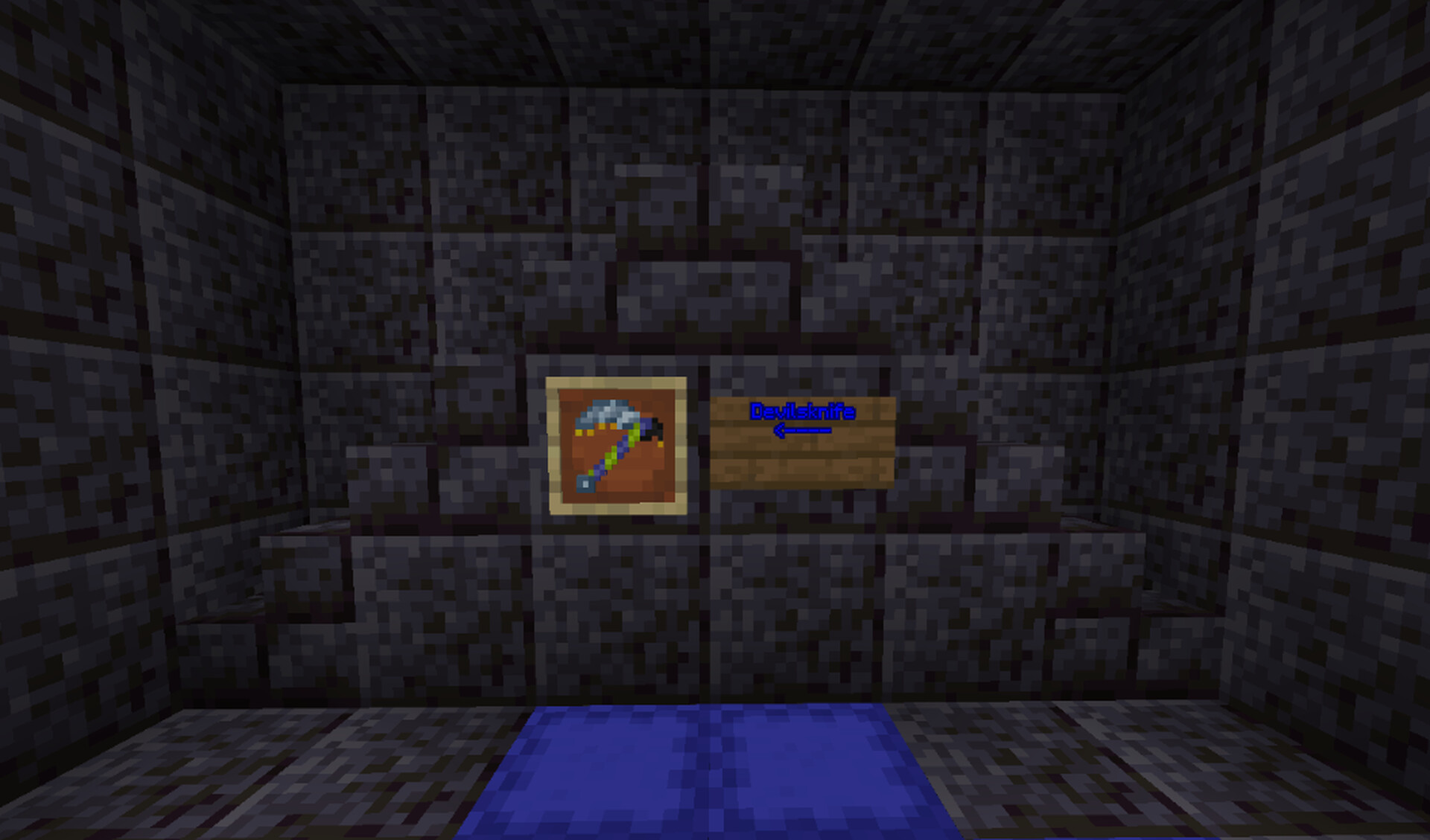 Devilsknife (Deltarune) Minecraft Texture Pack