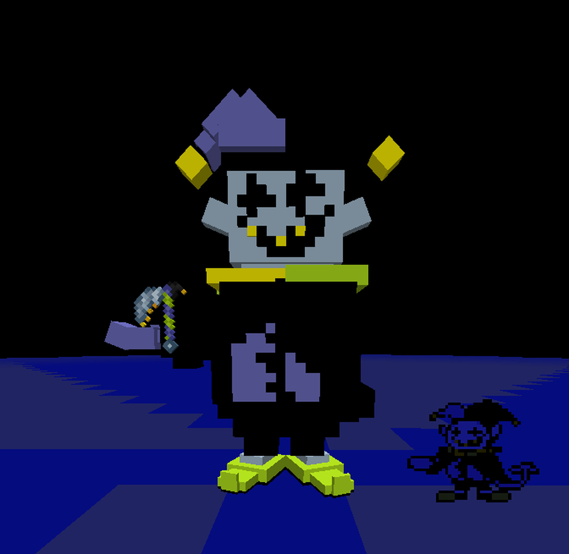 Devilsknife (Deltarune) Minecraft Texture Pack