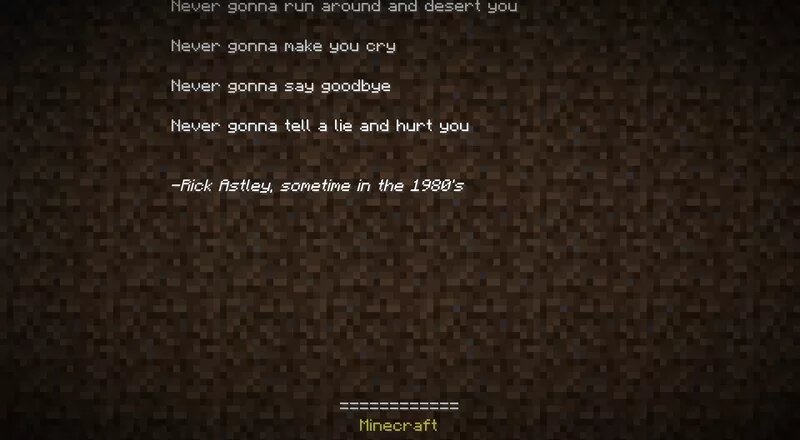 Rickroll Totem (Golden Edition) Minecraft Texture Pack