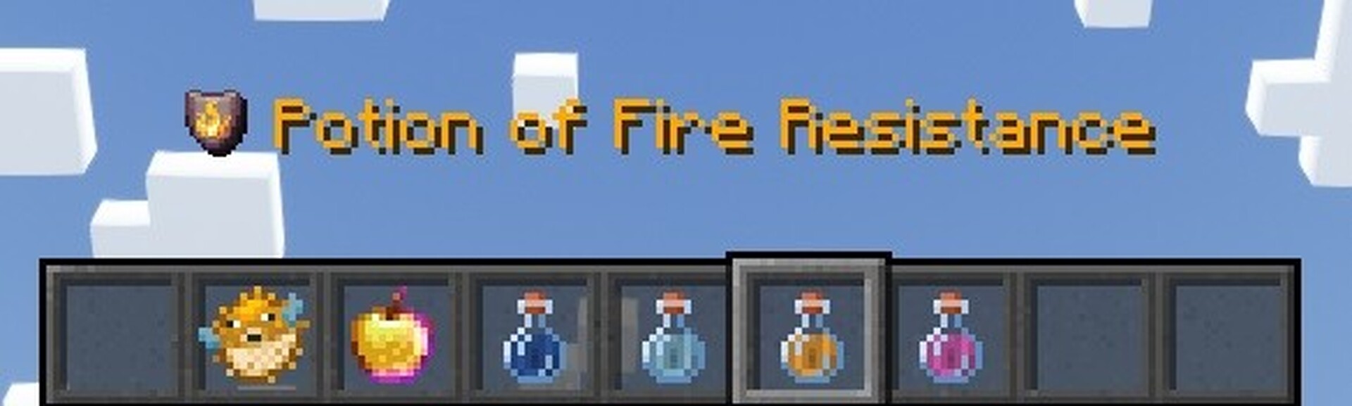 Visual Potions Effects Minecraft Texture Pack