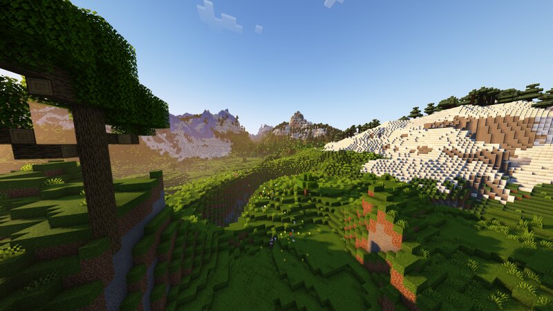 Saturated colormap Minecraft Texture Pack