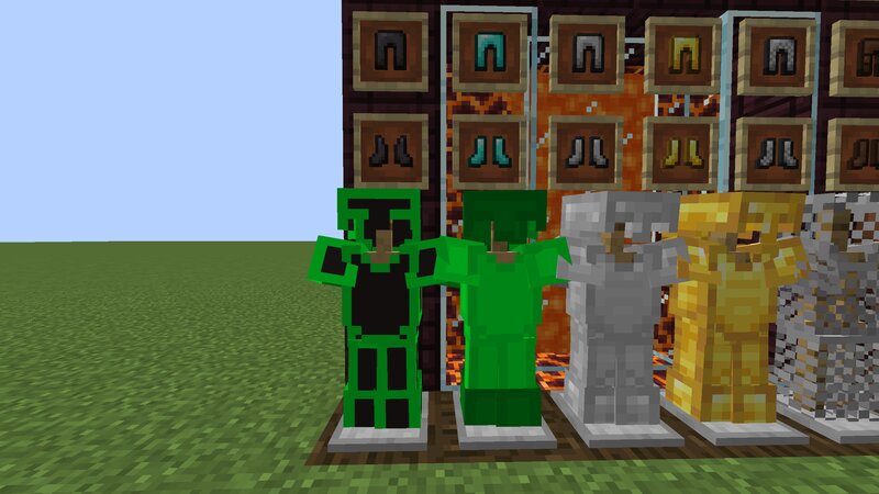 Unbreaking indicator for armor Minecraft Texture Pack