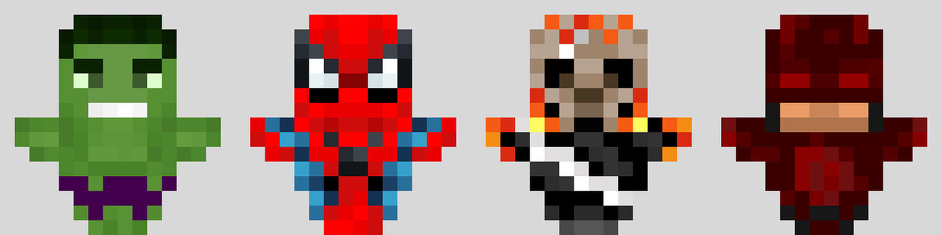 Marvel Totems by DimenSpace (animated) Minecraft Texture Pack