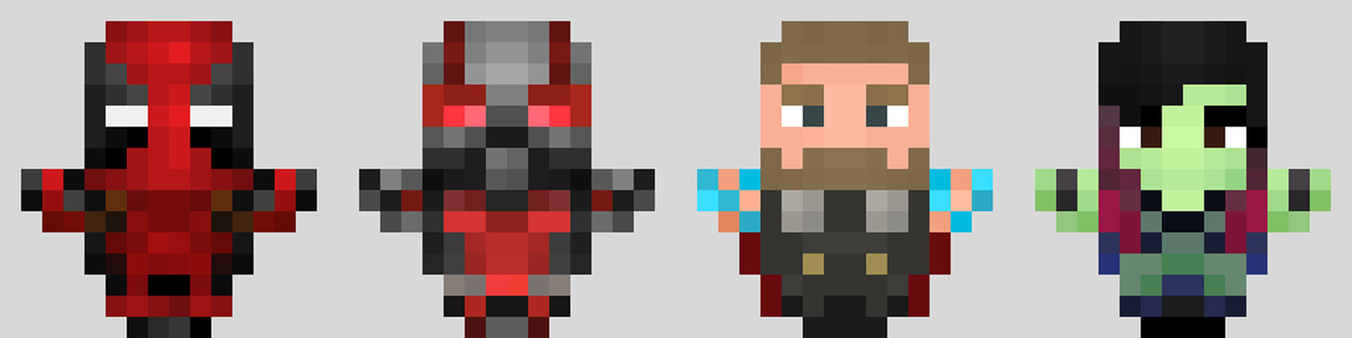 Marvel Totems by DimenSpace (animated) Minecraft Texture Pack