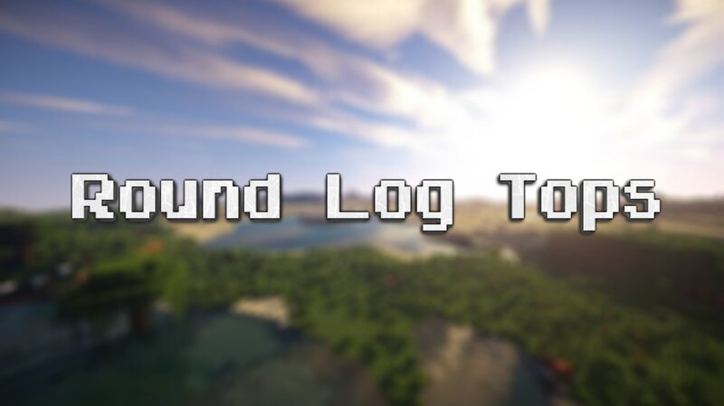 Round Log Tops Minecraft Texture Pack