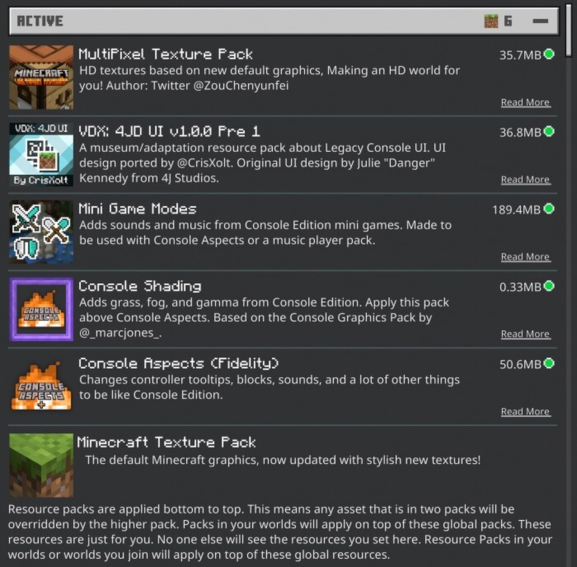 Umm nothing Minecraft Texture Pack