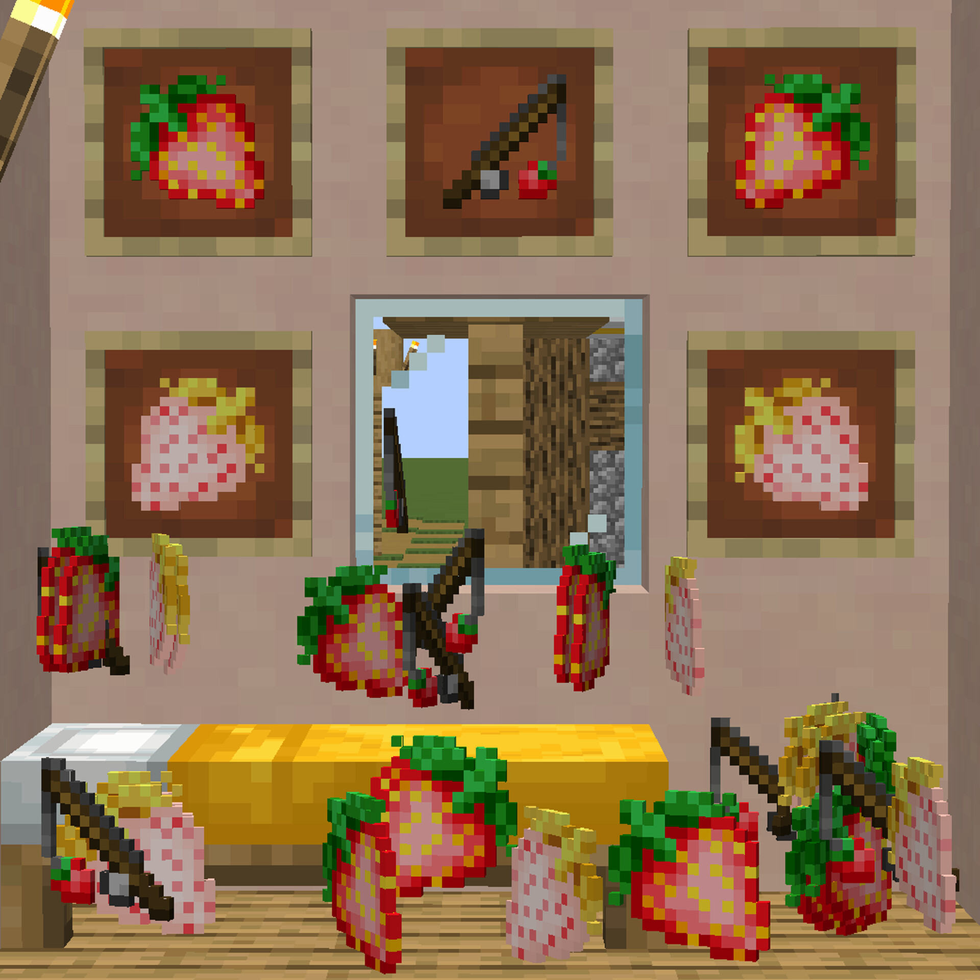 Endcant's Strawbarrots Resource Pack v0.1 for Minecraft Java Edition 1. ...