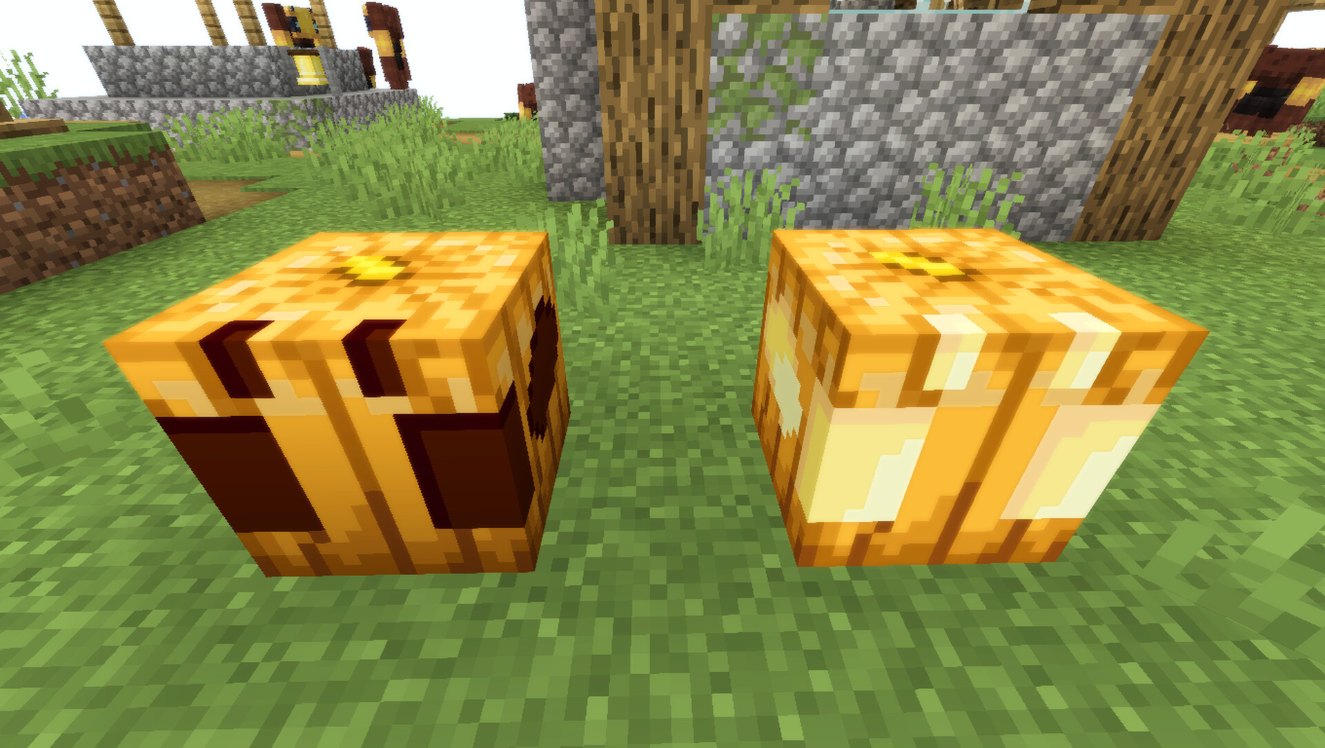 Bees. Minecraft Texture Pack
