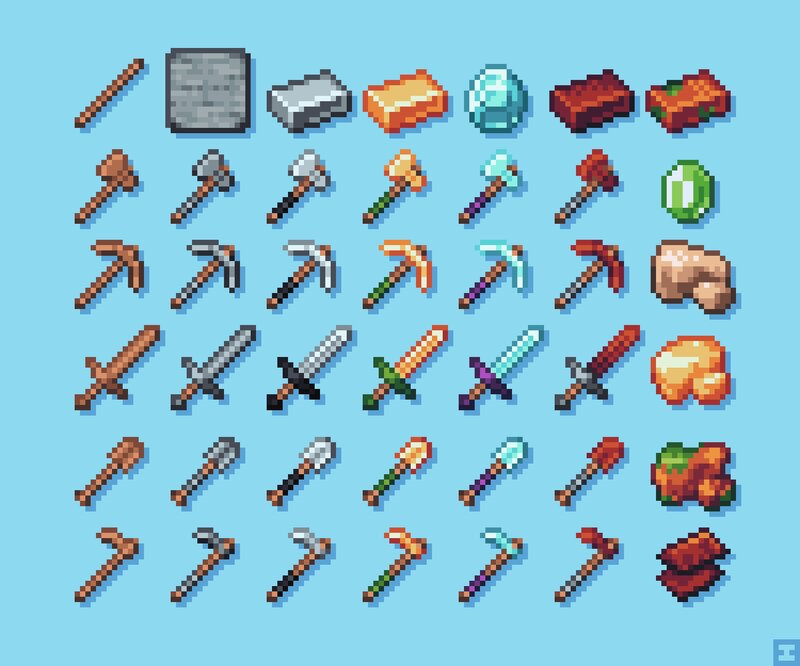 Better equips (Java & Bedrock) Minecraft Texture Pack