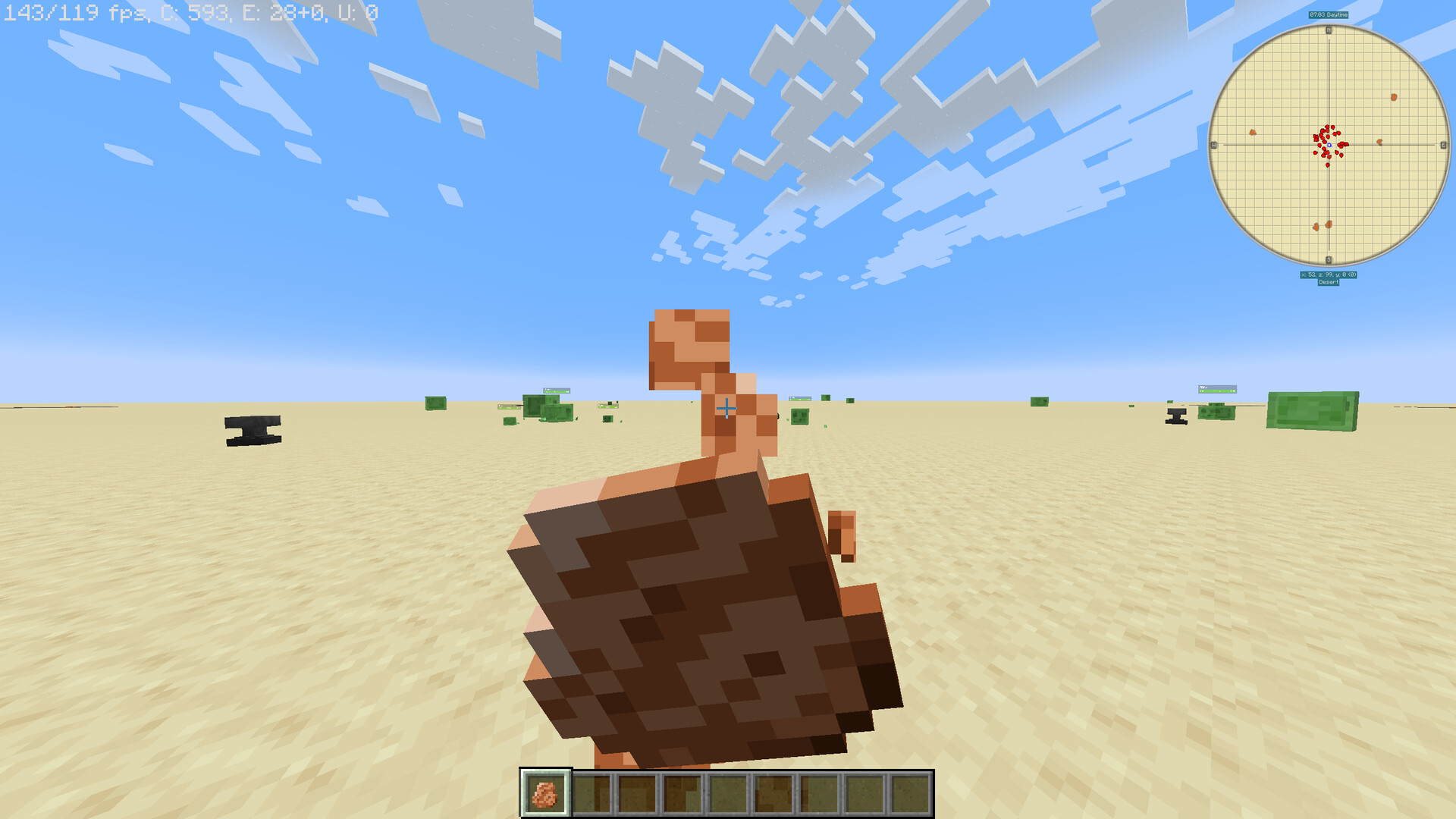 Bacon and chicken nuggets Minecraft Texture Pack