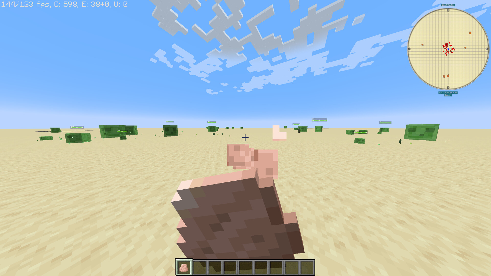 Bacon and chicken nuggets Minecraft Texture Pack