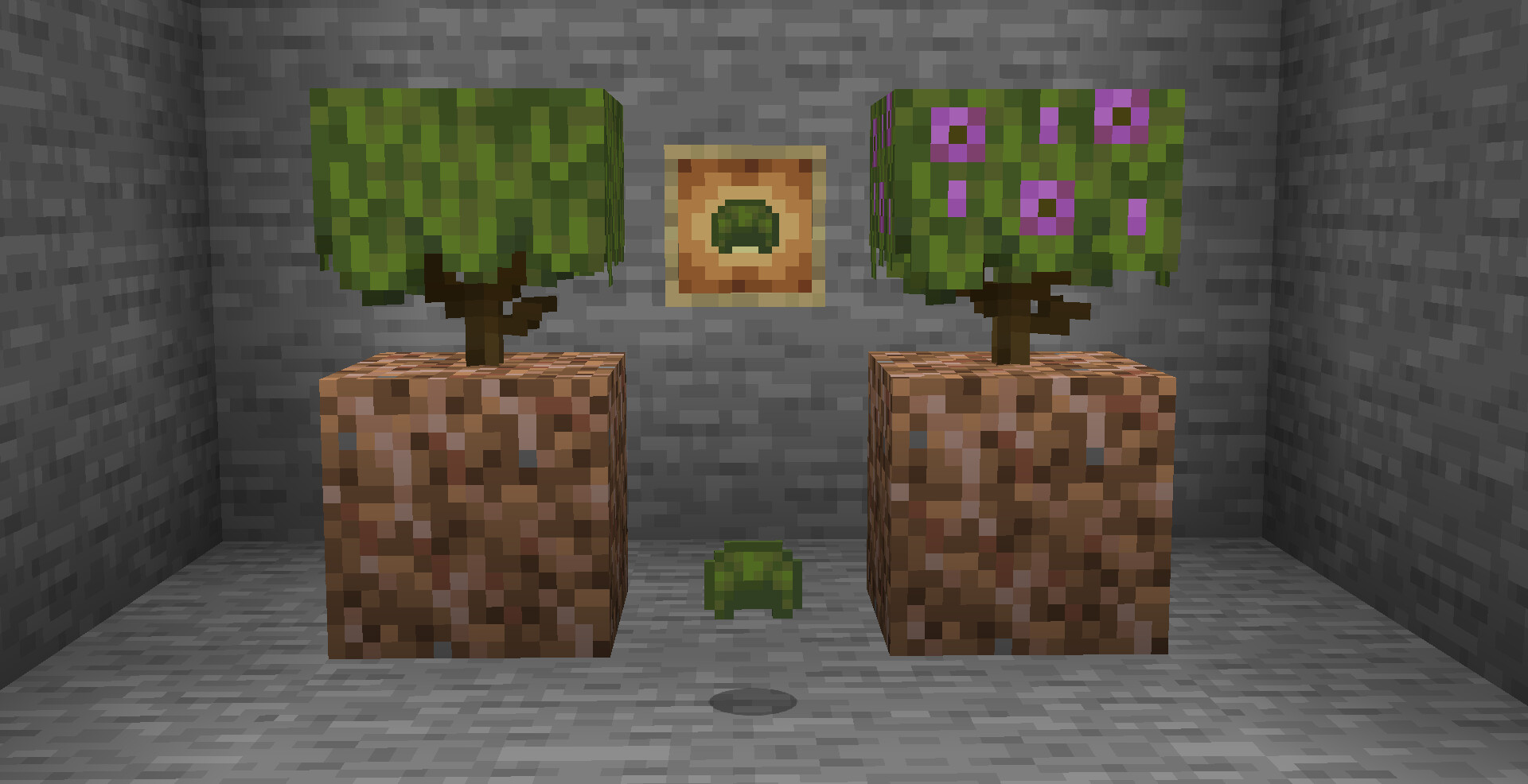 flowering azelea turtle shell (default resolution) Minecraft Texture Pack