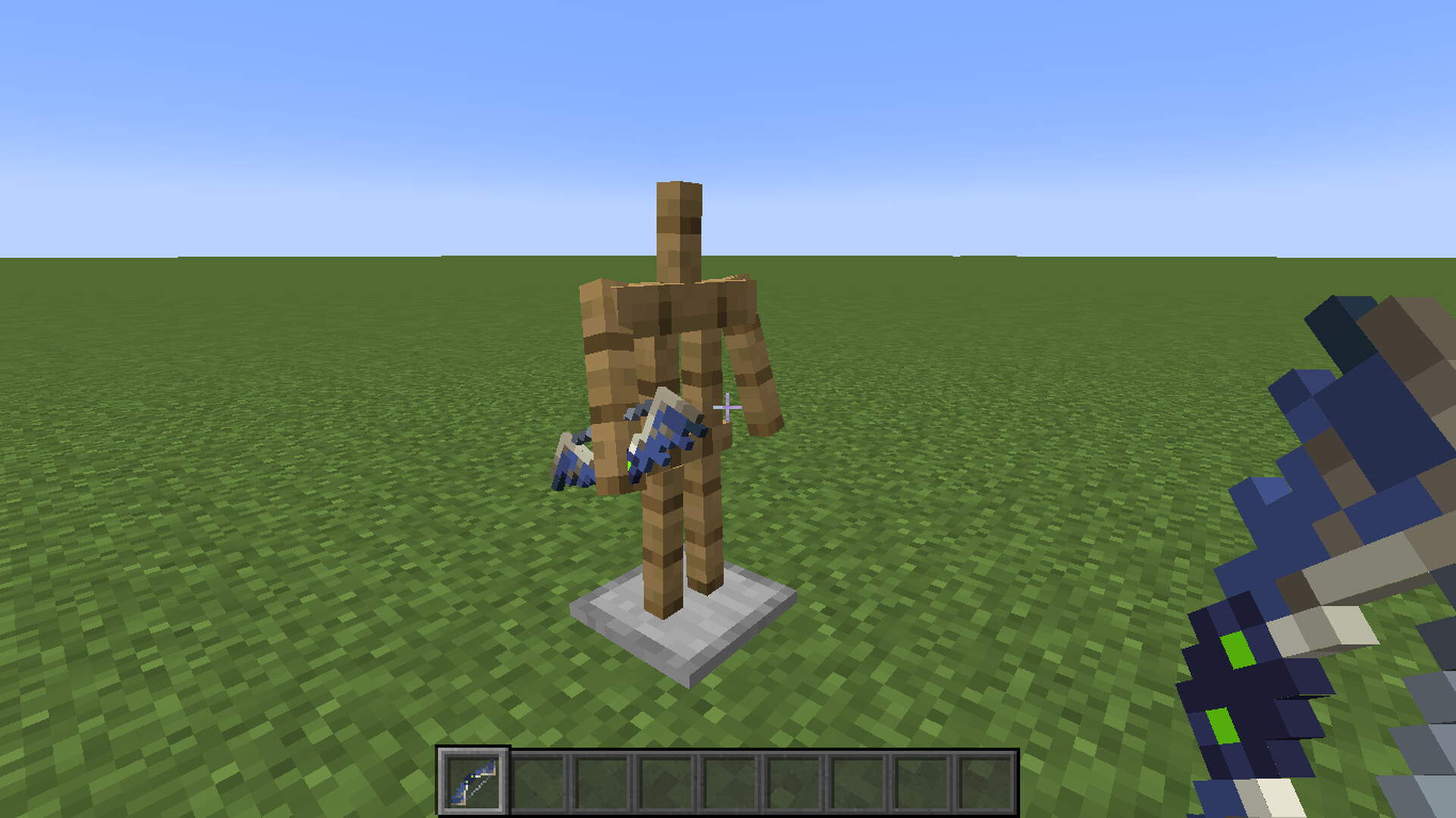Phantom Bow from Minecraft Dungeons Minecraft Texture Pack