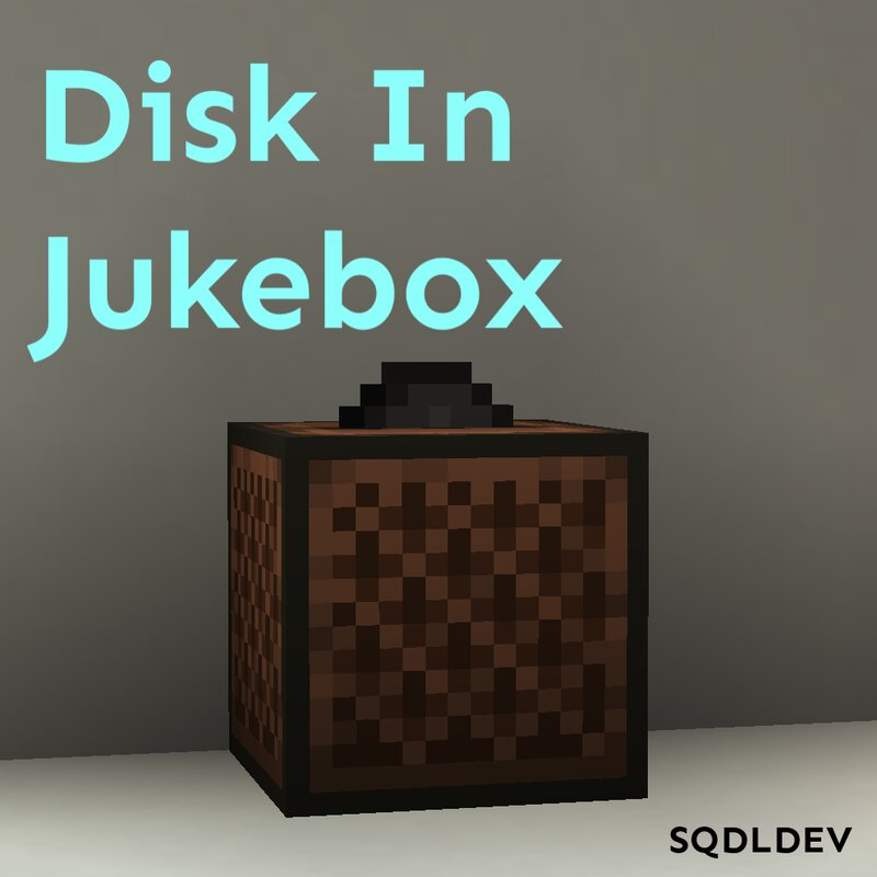 Disk In Jukebox Minecraft Texture Pack