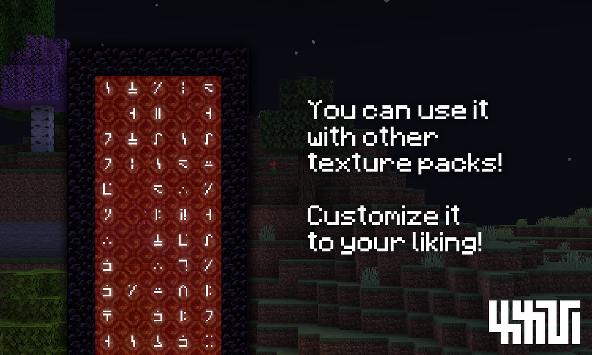 XXVI's Mystical Nether Portal (Customizable) Minecraft Texture Pack