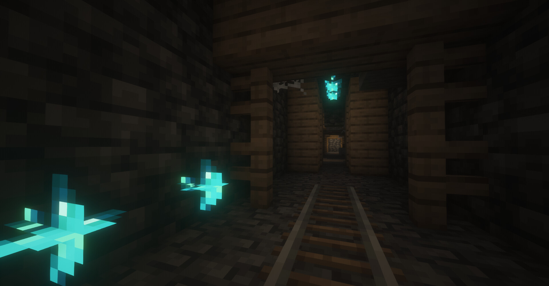 Glow Lichen to Glow Mushroom Minecraft Texture Pack